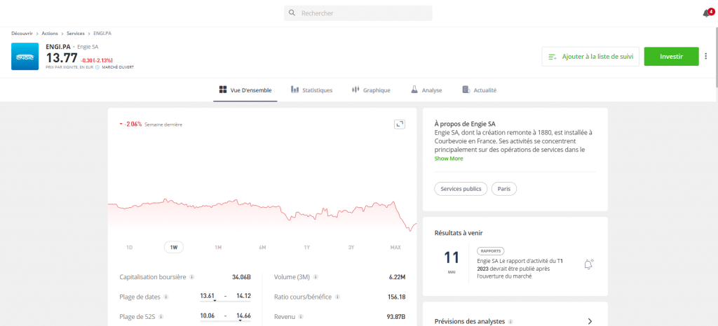 Acheter l'action Engie (ENGI) | Notre guide 2025 pour débutant