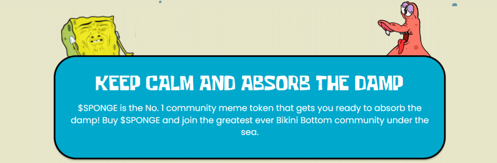 SpongeBob Token | Guide pour acheter $SPONGE en 2025