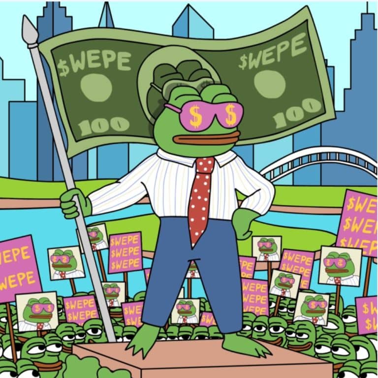 J-1 avant le grand lancement Wall Street Pepe ($WEPE) sur Uniswap