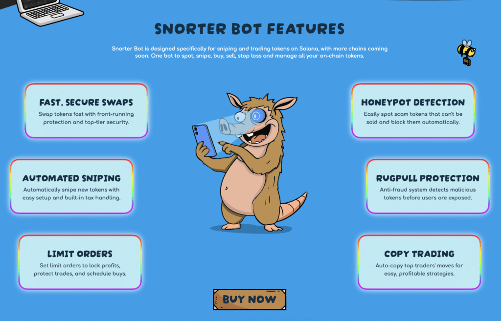 SNORT en presale : la saison du sniping peut enfin commencer