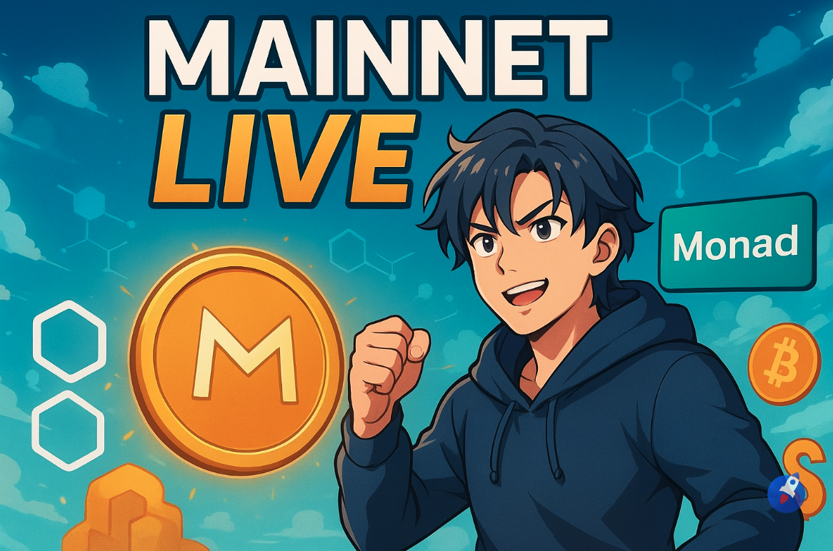 Après une ICO au ralenti, le mainnet de Monad est enfin live