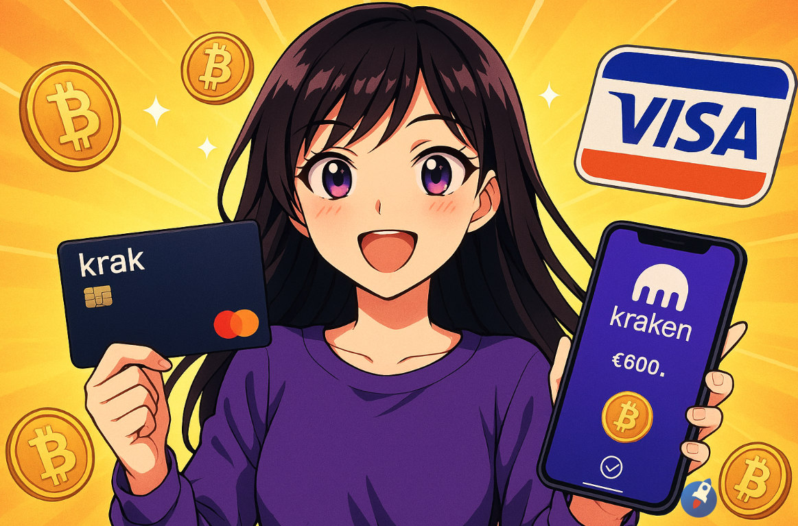 Kraken lance sa carte de débit Krak en partenariat avec Mastercard