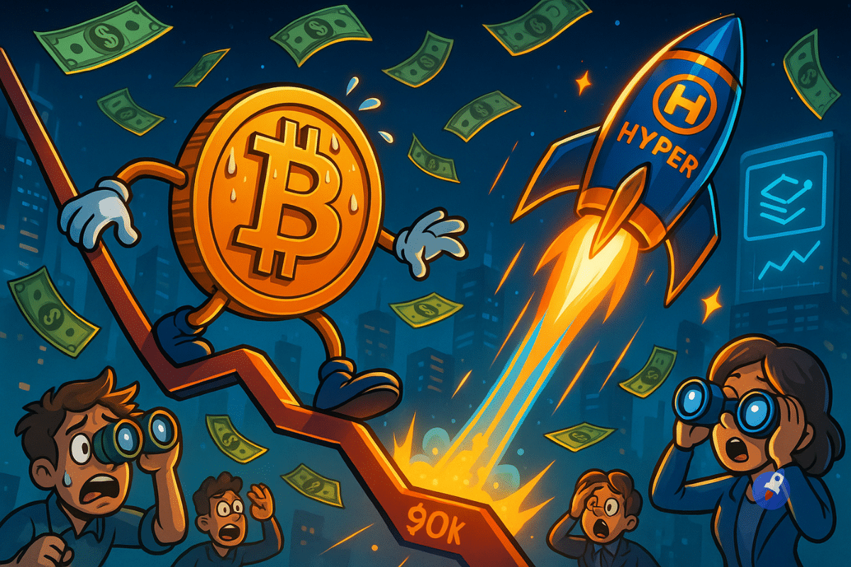 BTC vacille à 90k $ : Bitcoin Hyper explose à 28 M de dollars levés