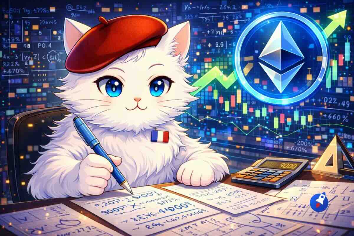 IA française: le Chat prédit le prix de Ethereum en 2027