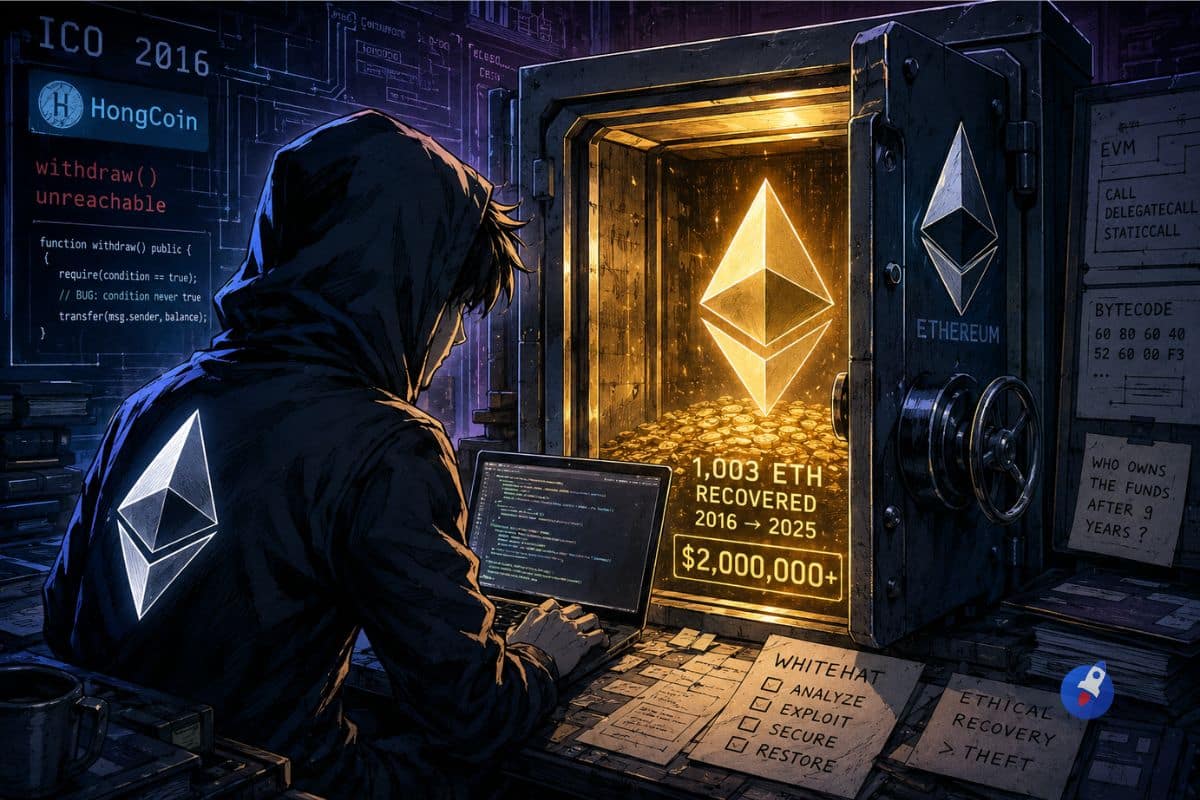 Un développeur libère 2 millions $ bloqués depuis une ICO de 2016 grâce ...